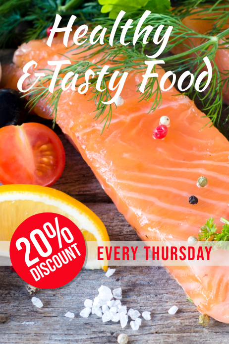 food Template | PosterMyWall