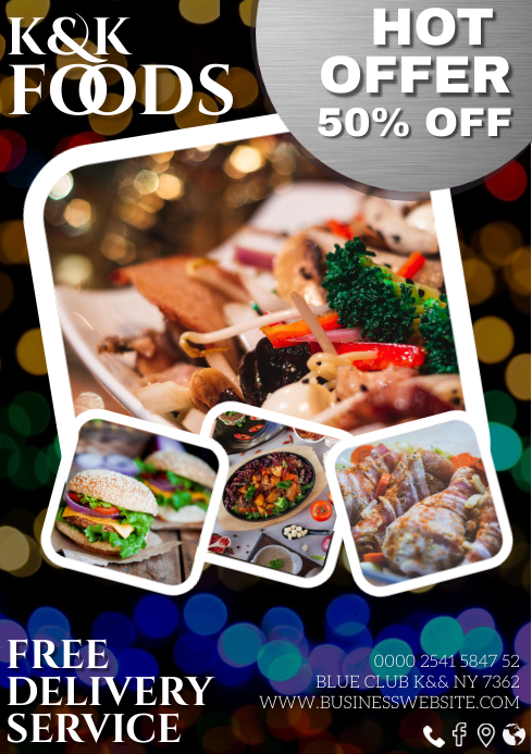 Copy of Food | PosterMyWall