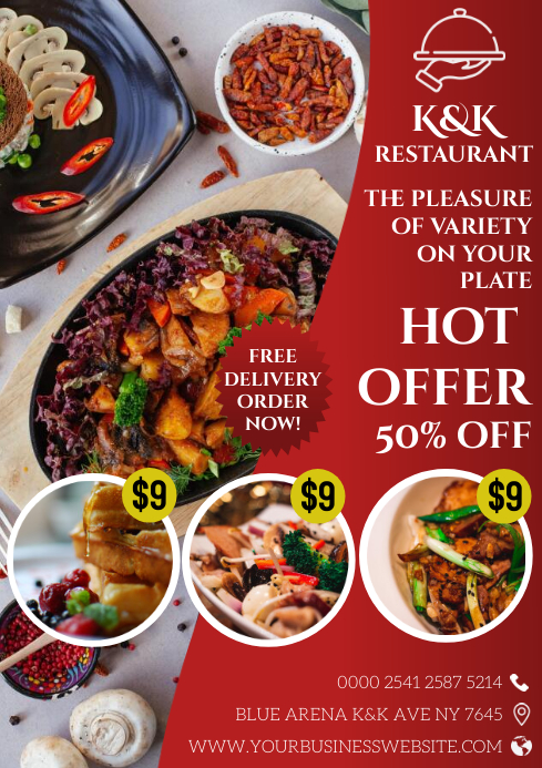 Copy of Food | PosterMyWall