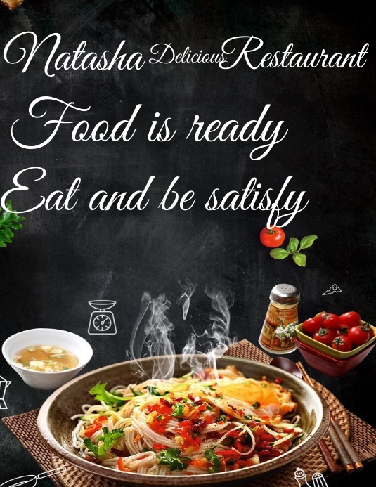 Food Template | PosterMyWall