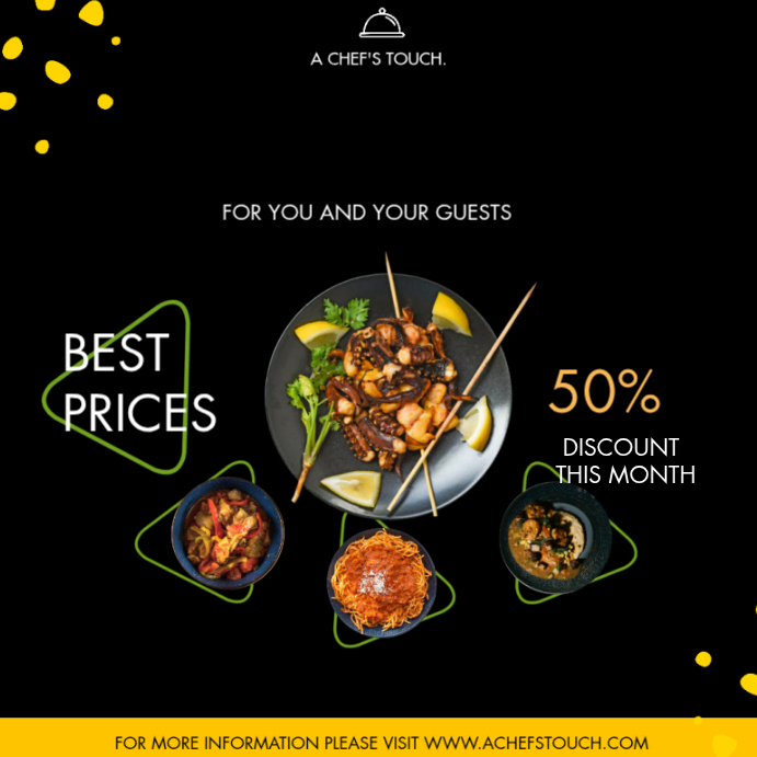 Plantilla de food design | PosterMyWall