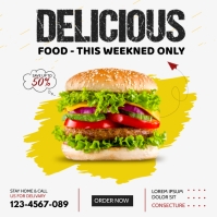 Food Template | PosterMyWall