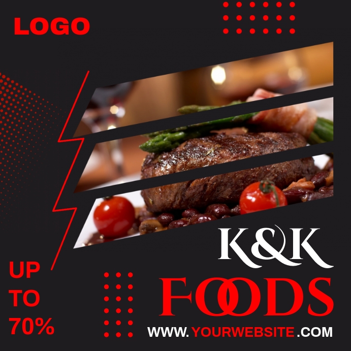 food Template | PosterMyWall