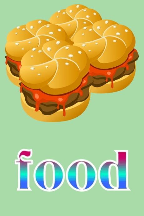 food Template | PosterMyWall