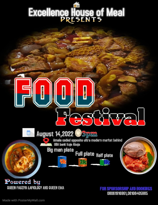Copy of Food | PosterMyWall
