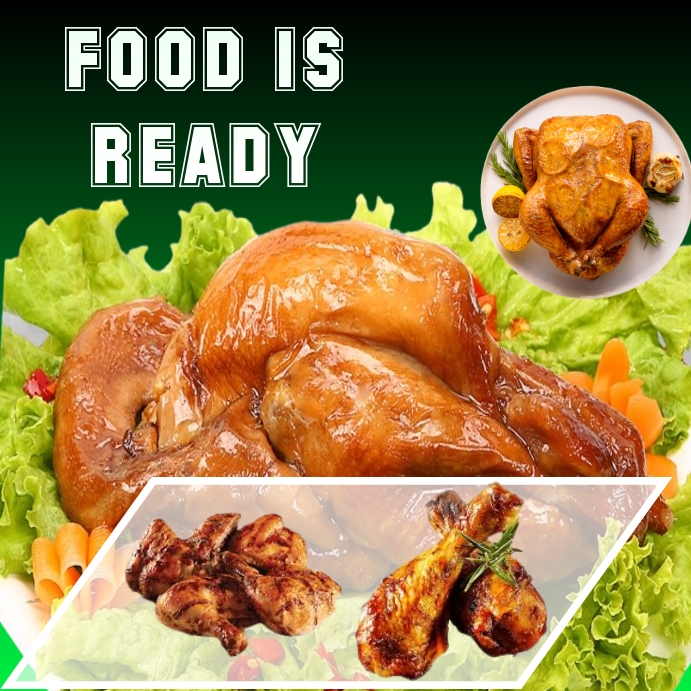 Fried chicken advert Template | PosterMyWall