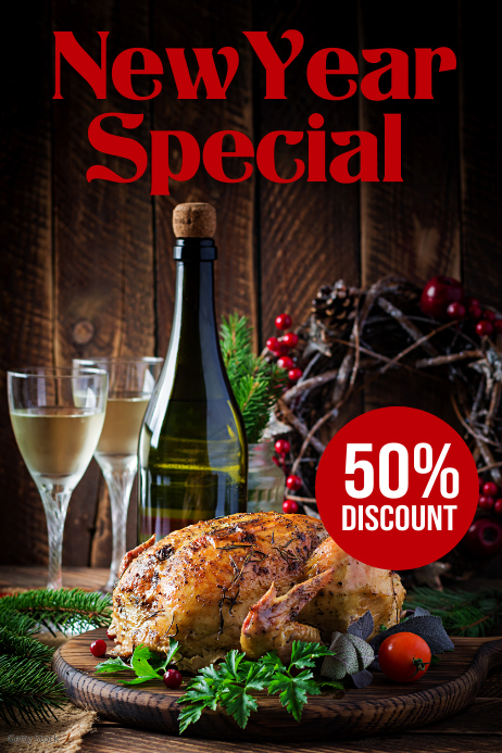 food Template | PosterMyWall