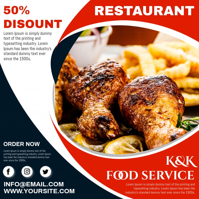 Copy of food | PosterMyWall