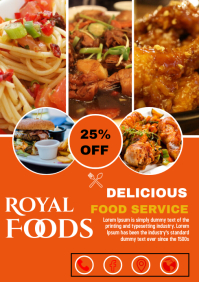 food Template | PosterMyWall