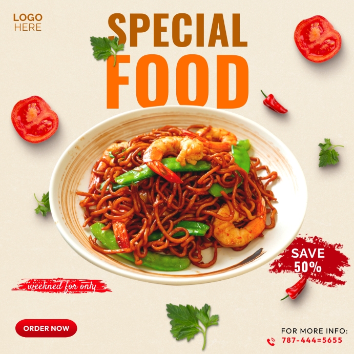 Copy of food | PosterMyWall