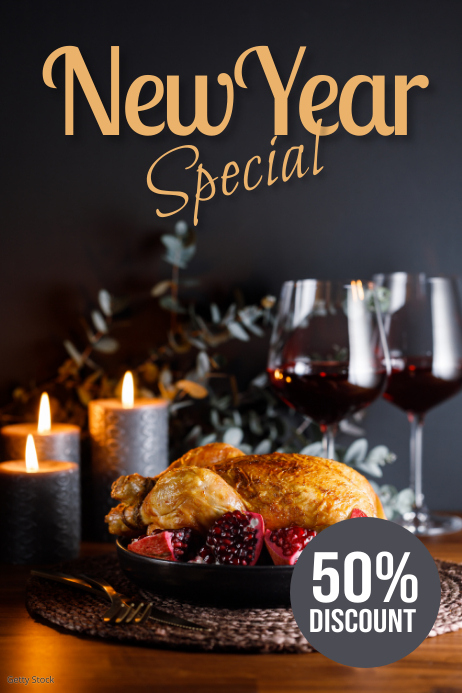 food Template | PosterMyWall