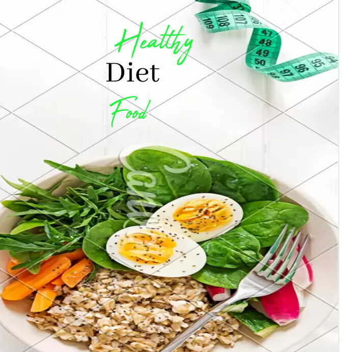 Food diet plan online template | PosterMyWall