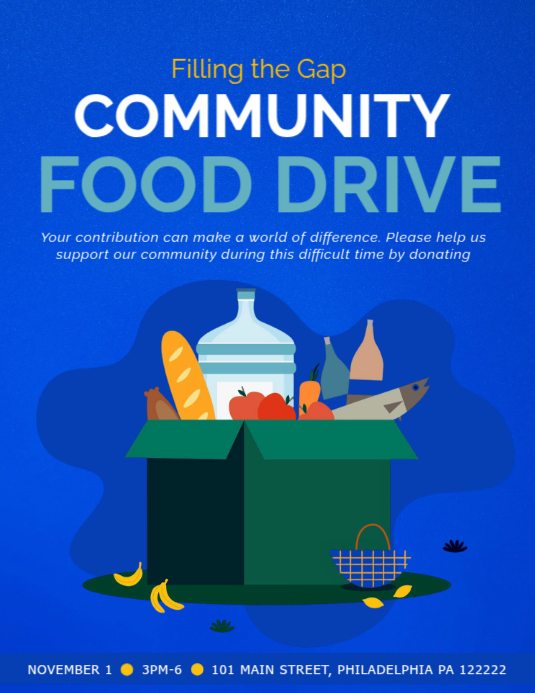 Copy of Food Drive | PosterMyWall