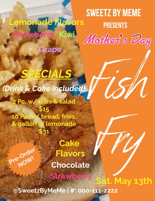 Food Event Flyer Template | PosterMyWall