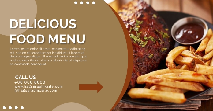 FOOD FB.E Template | PosterMyWall