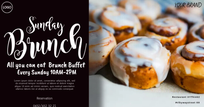 FOOD FB.E Template | PosterMyWall