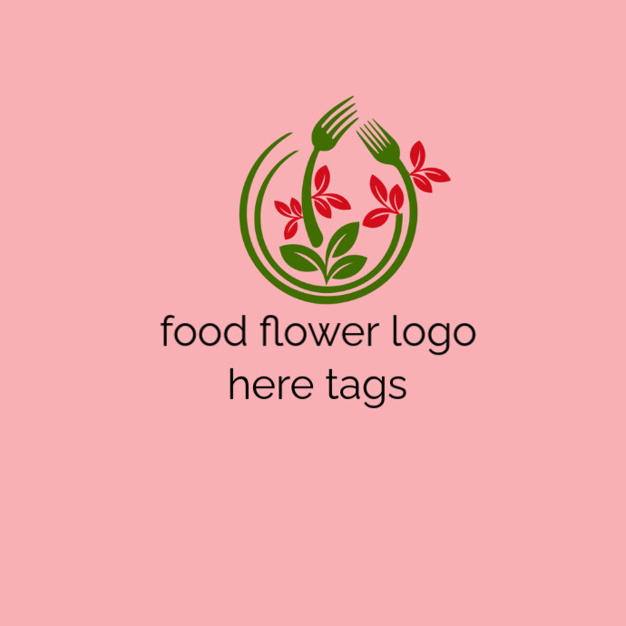 food flower logo Template | PosterMyWall