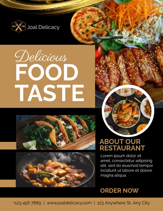Food flyer Template | PosterMyWall