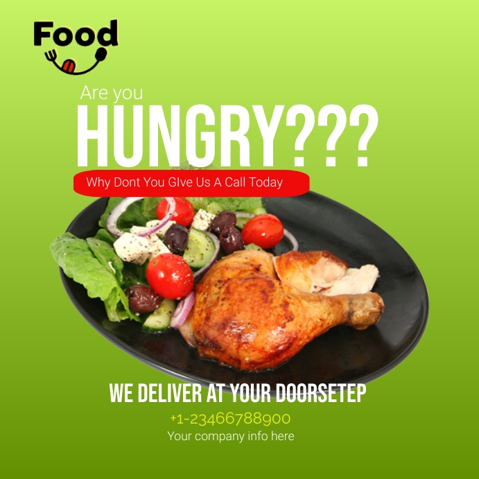 food flyer Template | PosterMyWall