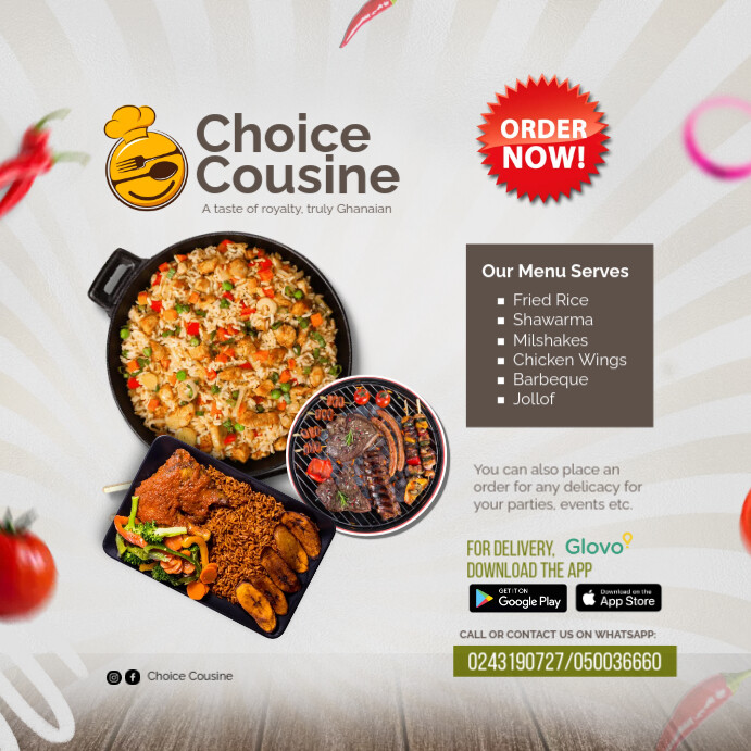 Food flyer Template | PosterMyWall