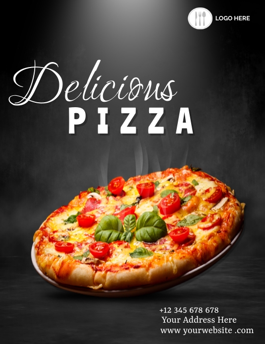 Food Flyer pizza flyer Template | PosterMyWall