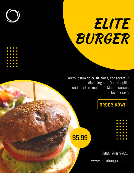 Food flyers Template | PosterMyWall