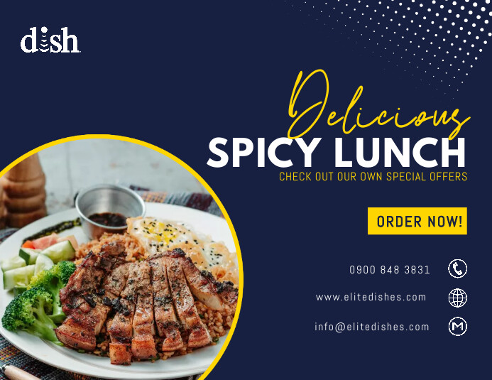 Food flyers Template | PosterMyWall