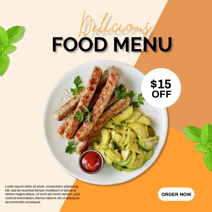 FOOD INSTA.E Template | PosterMyWall