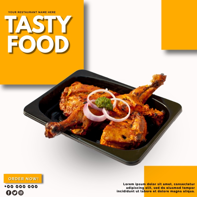 FOOD INSTA.E Template | PosterMyWall