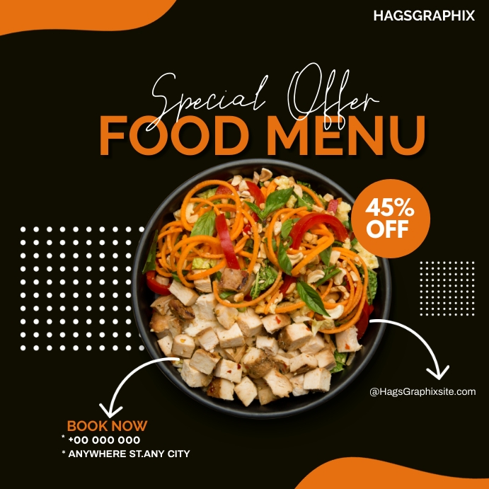 FOOD INSTA.E Template | PosterMyWall