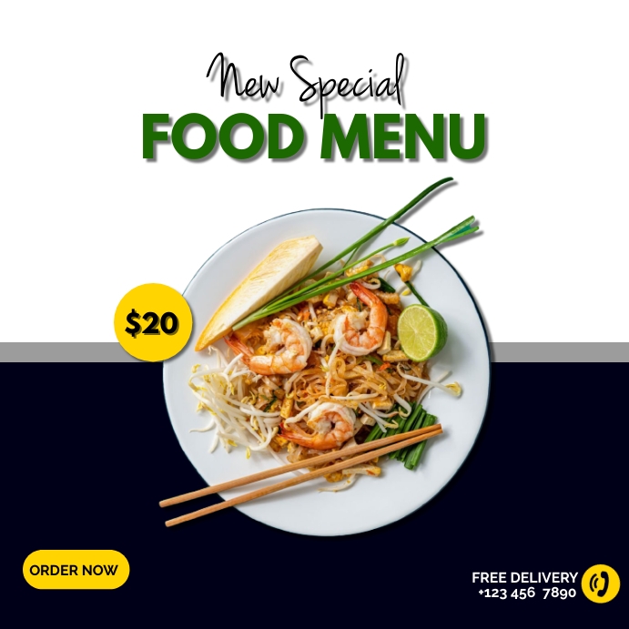 FOOD INSTA.E Template | PosterMyWall