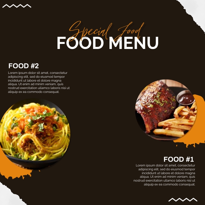 FOOD INSTA.E Template | PosterMyWall