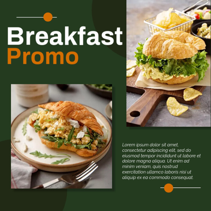 FOOD INSTA.E Template | PosterMyWall