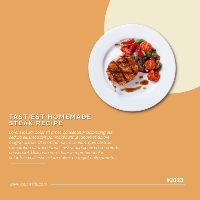 FOOD INSTA.E Template | PosterMyWall