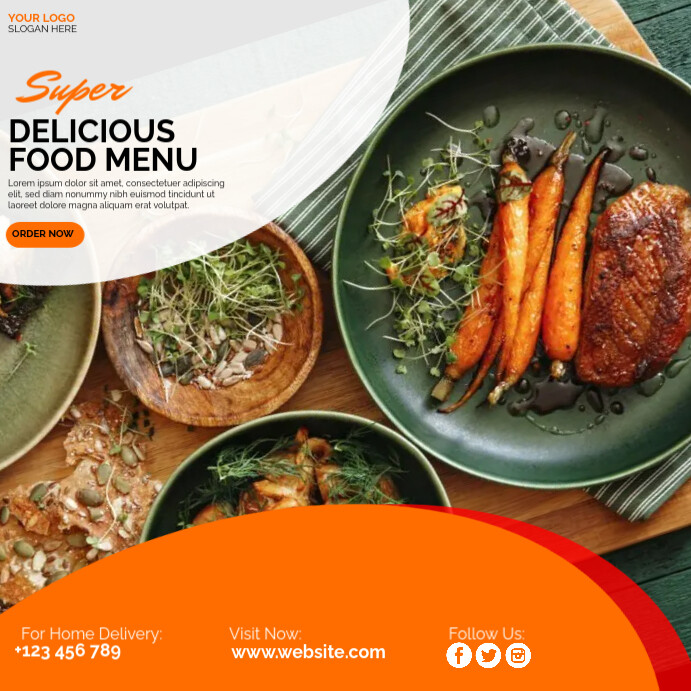 FOOD INSTA.E Template | PosterMyWall