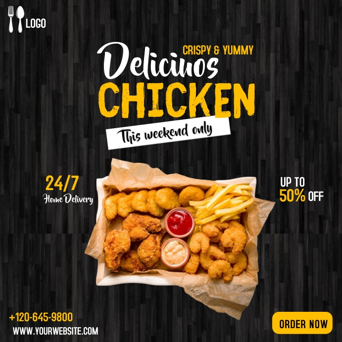 FOOD INSTA.E Template | PosterMyWall