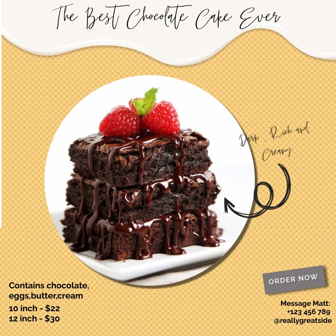 FOOD INSTA.E Template | PosterMyWall