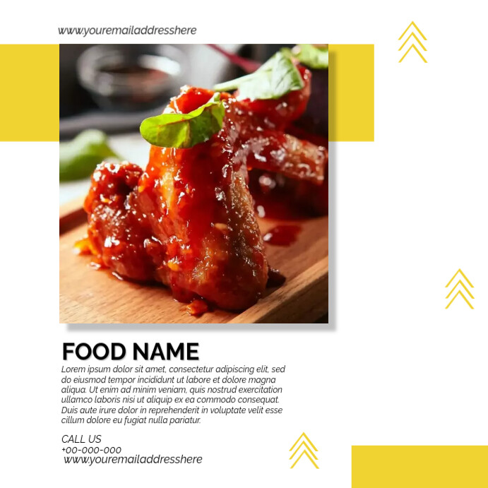 FOOD INSTA.E Template | PosterMyWall