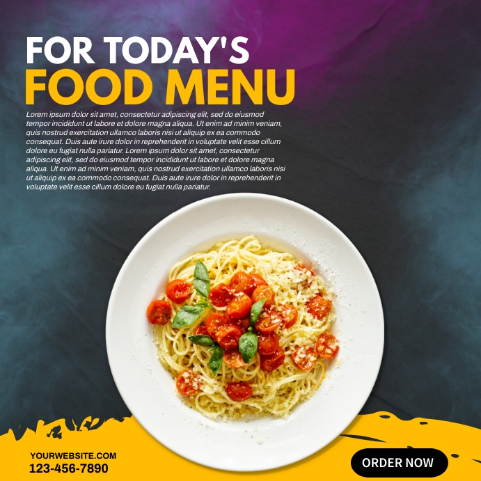 FOOD INSTA.E Template | PosterMyWall