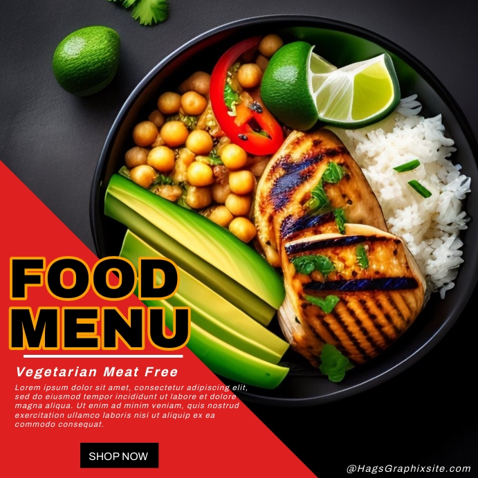 FOOD INSTA.E Template | PosterMyWall