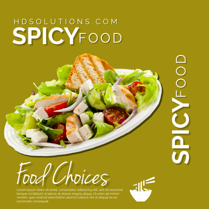 FOOD INSTA.E Template | PosterMyWall