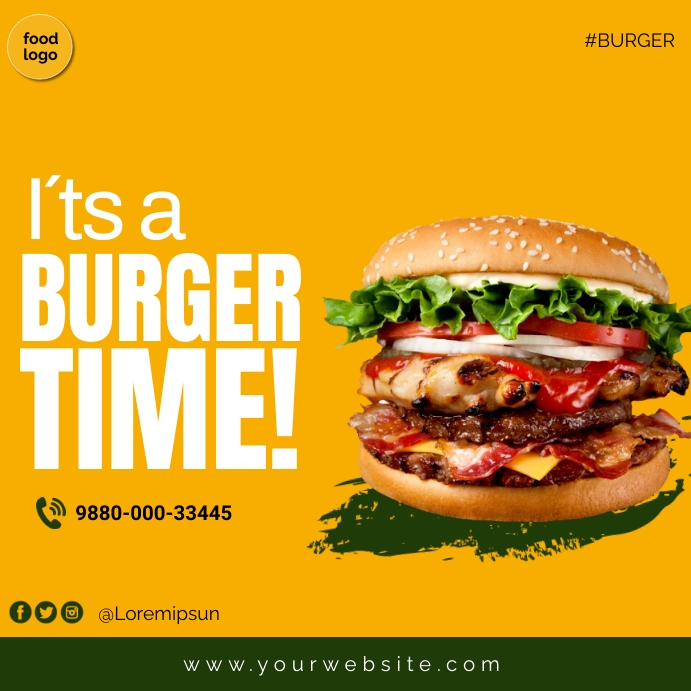 FOOD INSTA.E Template | PosterMyWall