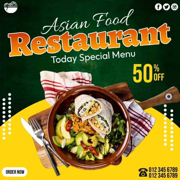 Copy of FOOD INSTA.E | PosterMyWall