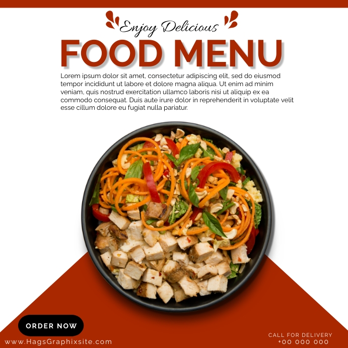 FOOD INSTA.E Template | PosterMyWall