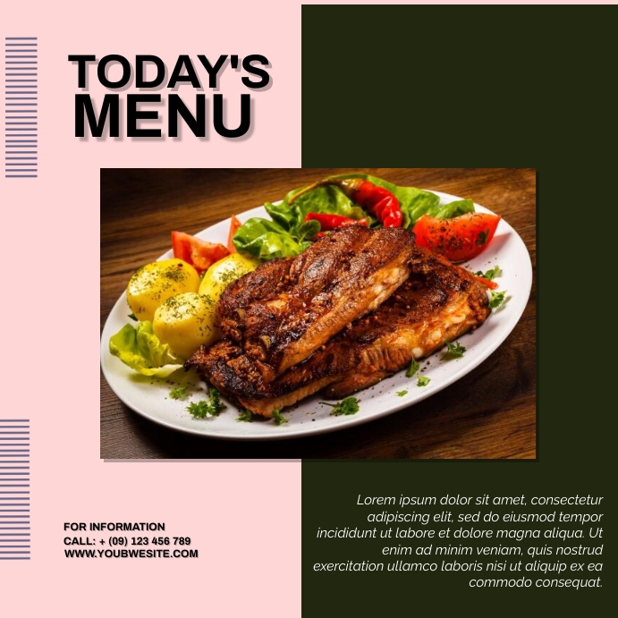 FOOD INSTA.E Template | PosterMyWall