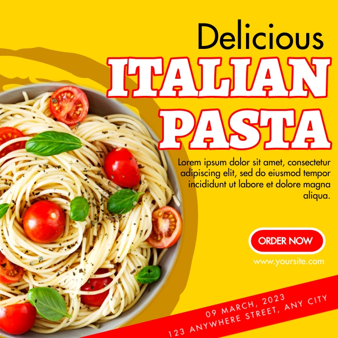 FOOD INSTA.KC Template | PosterMyWall