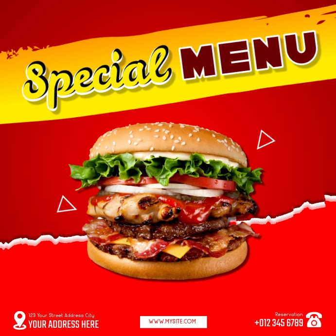 FOOD INSTA.KC Template | PosterMyWall