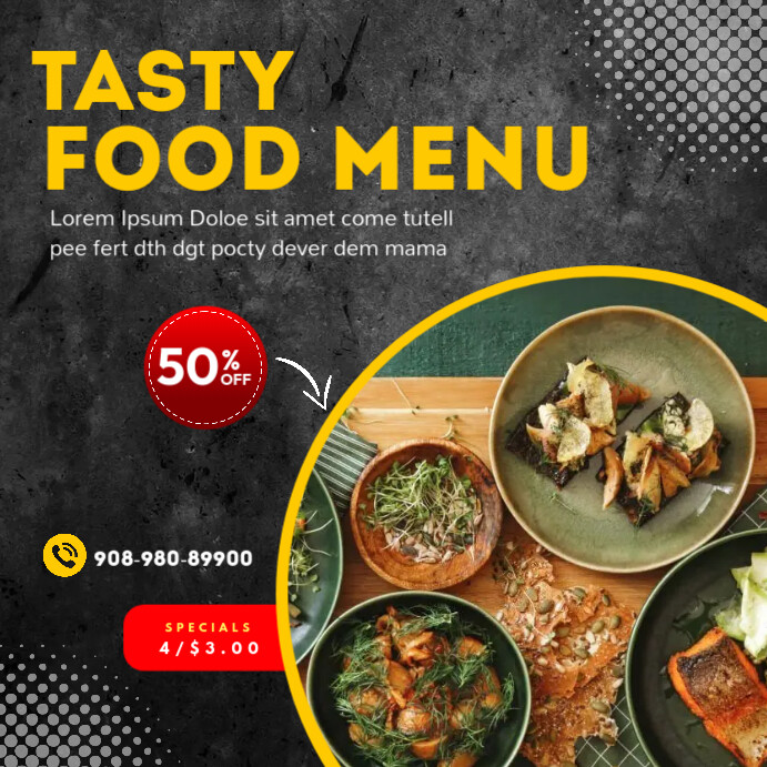 Copy of FOOD INSTA.KC | PosterMyWall