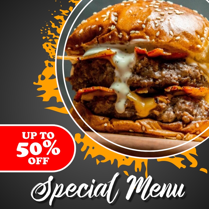 FOOD INSTA.KC Template | PosterMyWall