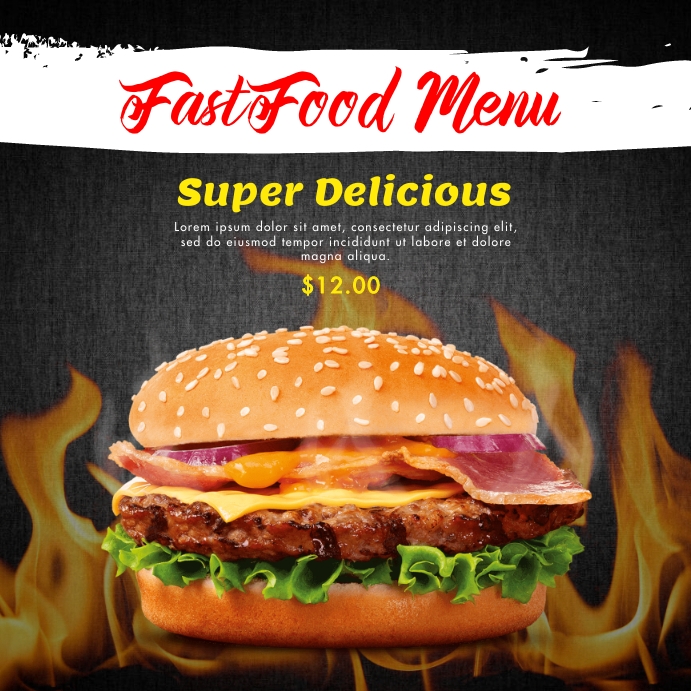 FOOD INSTA.KC Template | PosterMyWall